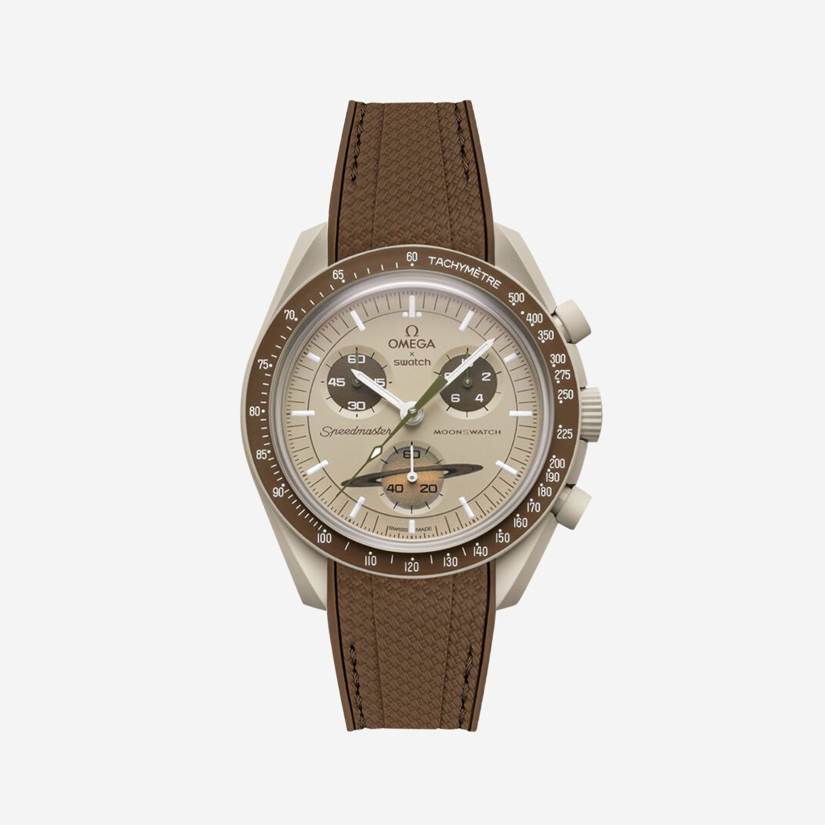 Rubber Strap for Omega X Swatch MoonSwatch Mission to Saturn